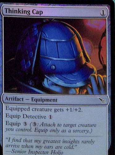 MTG - Thinking Cap - Foil - Murders at Karlov Manor | eBay