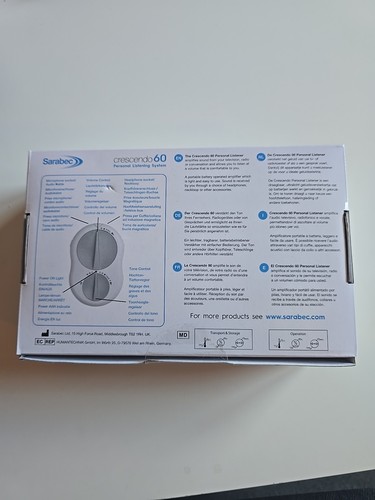 Sarabec Crescendo 60 Personal Hearing System | eBay UK