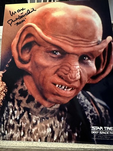 MAX GRODENCHIK as “ROM” On STAR TREK: DEEP SPACE 9- PLEASE READ ...