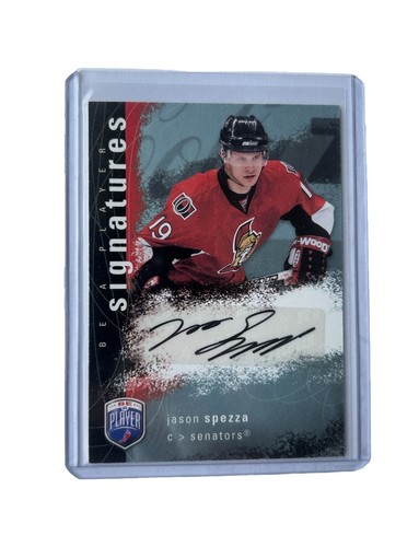 2007-08 Be A Player Signatures Jason Spezza AUTOGRAPH Senators | eBay