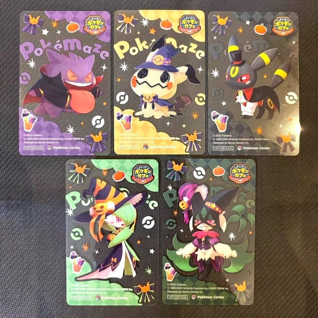 2024 Pokemon Center Original Halloween PokeMix Clear Illustration ...