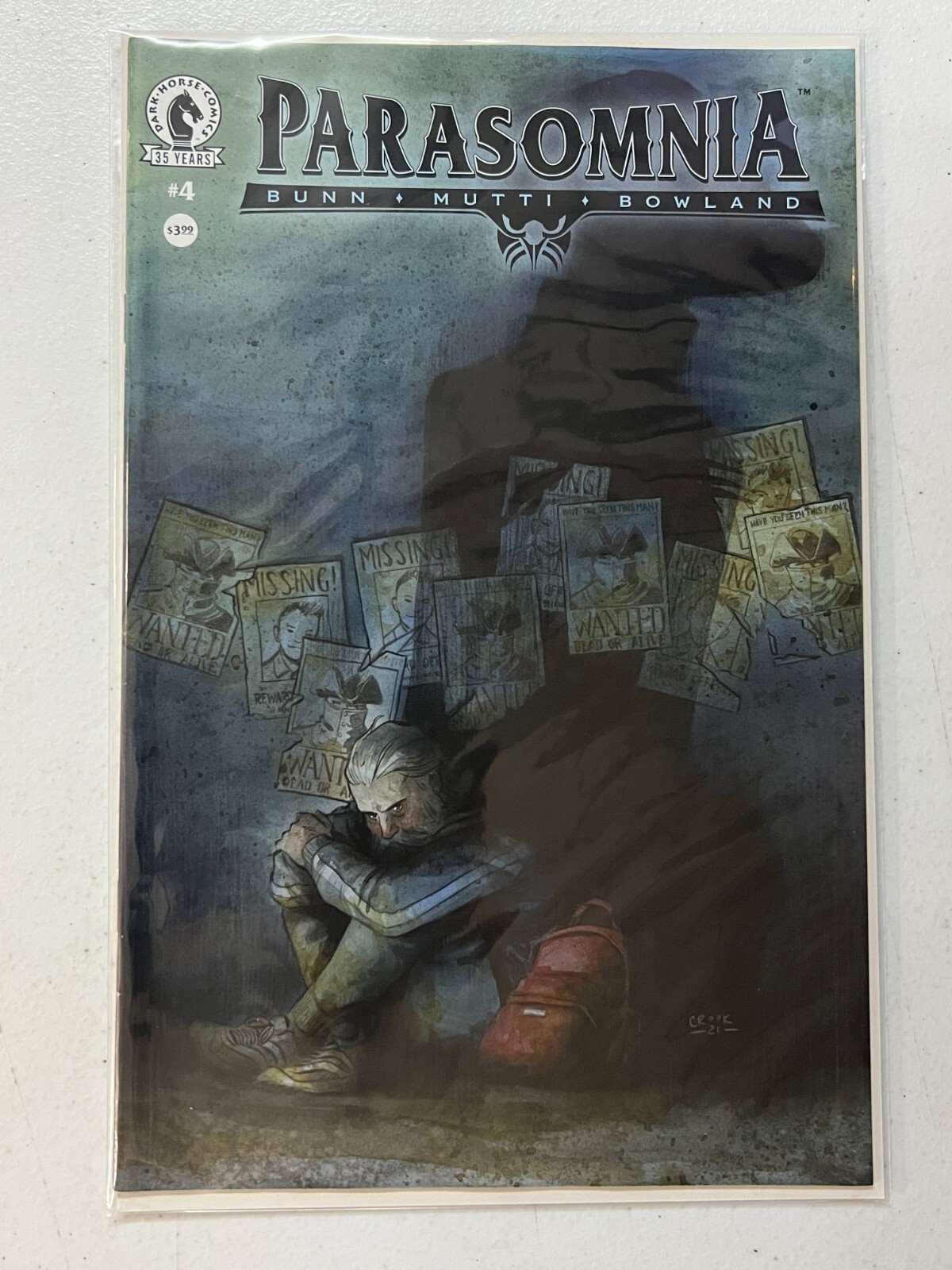 Dark Horse Comics PARASOMNIA #4 first printing cover B 2021 | Combined ...