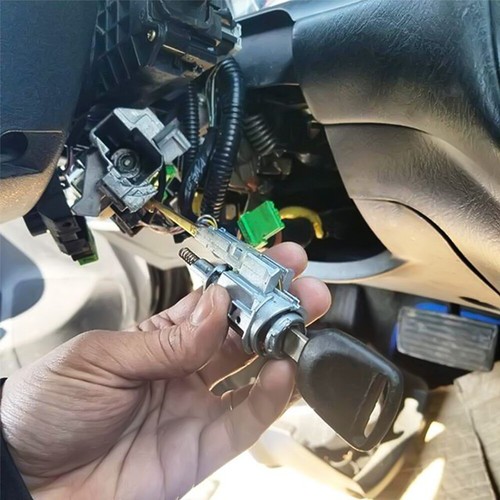 Ignition Switch Cylinder Lock Cylinder Keys Kit Set For Honda Pilot ...