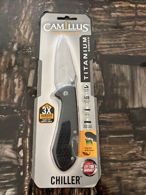 CAMILLUS DOMINATOR 7" TITANIUM FOLDING KNIFE DARREL RALPH DESIGN | eBay