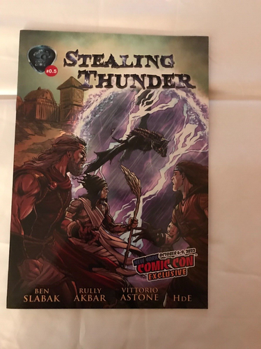 Stealing Thunder by Ben Slabak, NYCC comic con exclusive | eBay