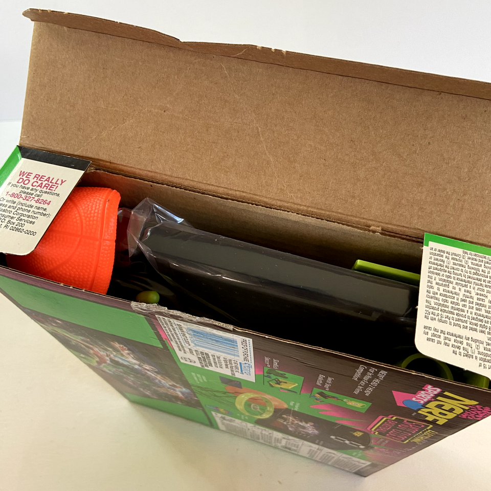 RARE Vtg 1997 Nerf Sports Electronic Shot Clock Basketball 90s Kenner ...