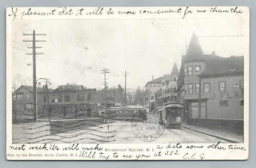 Riverpoint Square RI West Warwick ARCTIC Rhode Island TROLLEY TRAIN ...