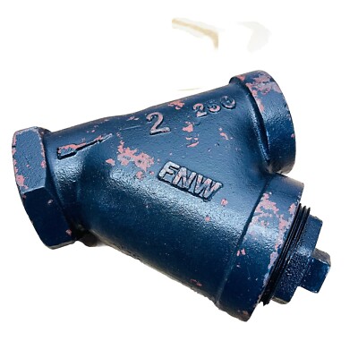 FNW 2" FNPT X FNPT CAST IRON STAINLESS STEEL Y STRAINER | eBay