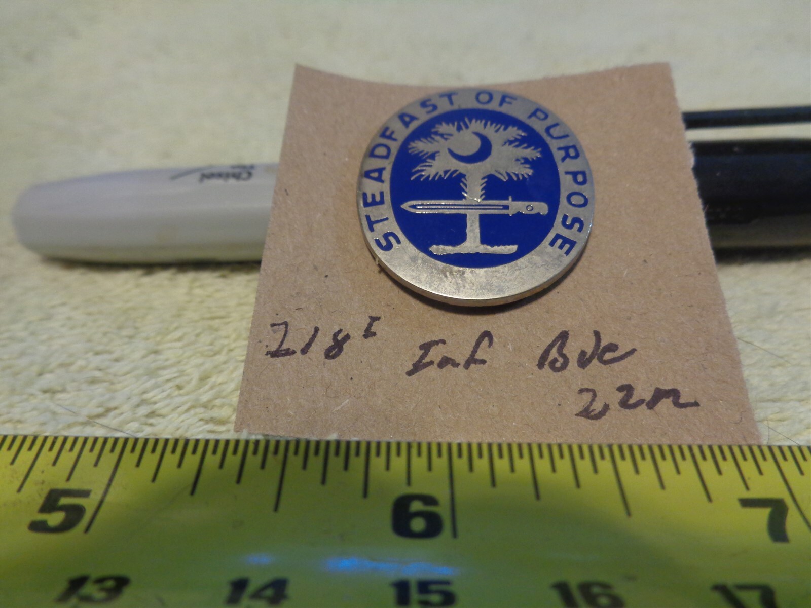 218th Infantry Brigade 22M Unit Crest, DI, DUI (DRAW#233) | eBay