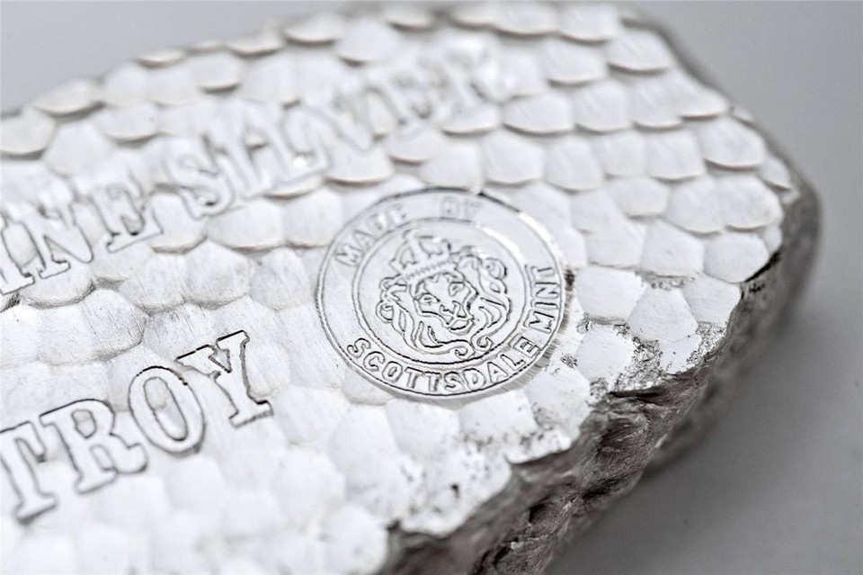 5 oz Tombstone Silver Nugget Bullion Bar .999 Fine Silver #A282 | eBay