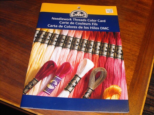 DMC Needlework Threads Printed Color Card-Triple Fold/ 6 Pages | eBay