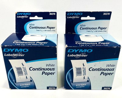 KCMYTONER 6 Rolls 0Compatible For DYMO 30270 2-1/4 In X 249 Ft Medium ...