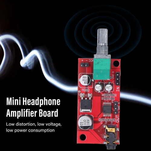 Headphone Amplifier Module 3.5mm-Interface Earphone Preamplifier Board ...