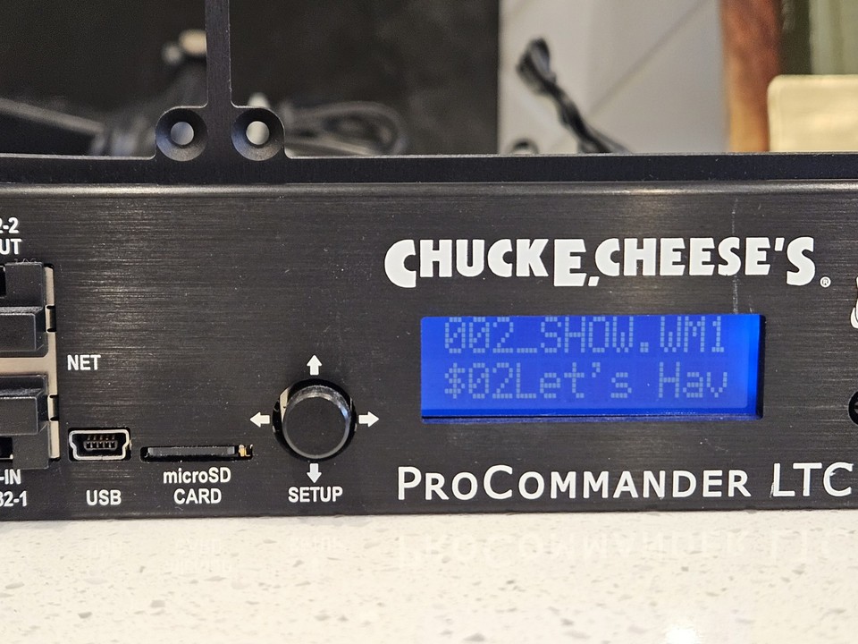 Chuck E Cheese Animatronic Controller Weigl Pro Commander | eBay