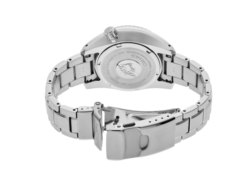 Seiko Prospex Solar GMT Diver Light Blue Dial Bracelet Men's Watch ...