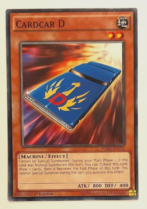 Yugioh Cardcar D - Common - HSRD-EN051 - N/M - 1st.Ed. | eBay