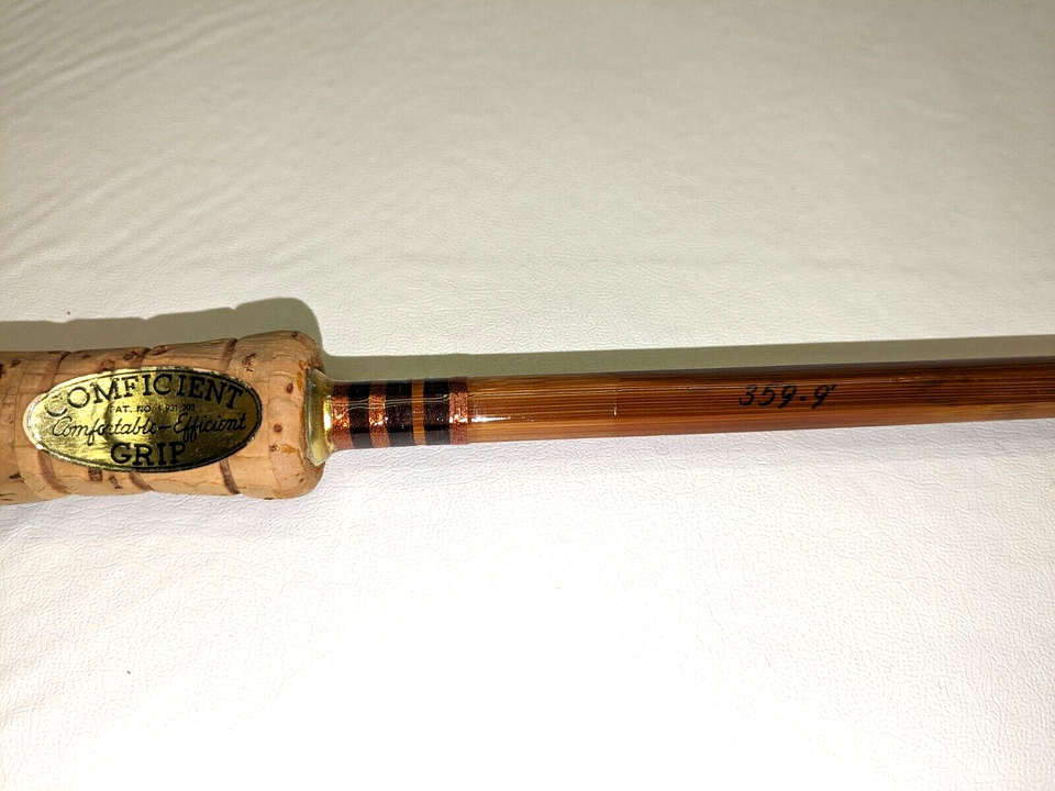 Southbend Bamboo Fly Rod Model 359 9ft 3-pc with extra tip including ...