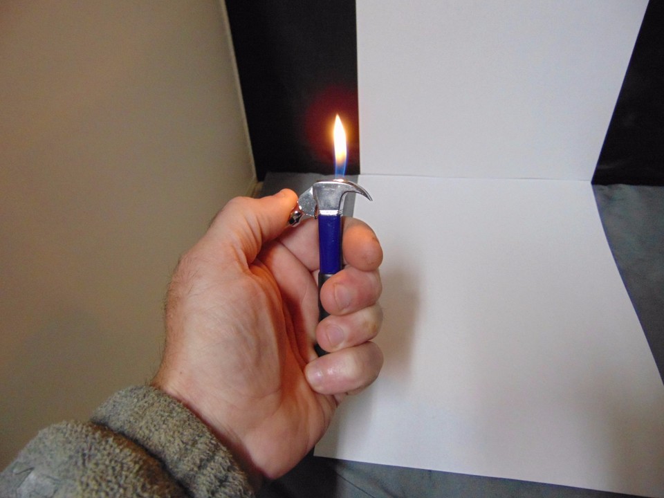 Hammer Shaped Butane Lighter USA Stocked And Shipped Mini Claw Hammer ...
