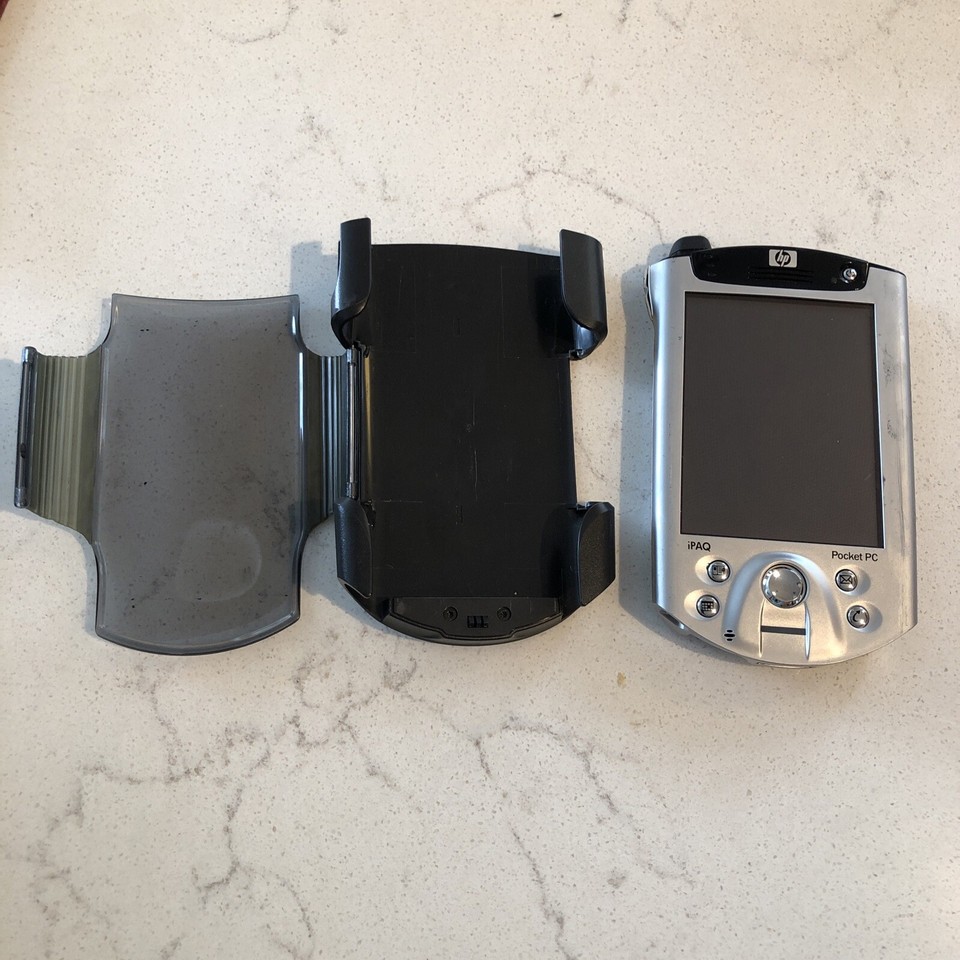 HP IPAQ H5450 POCKET PC HANDHELD PDA With Hard Case Bundle BLUETOOTH ...