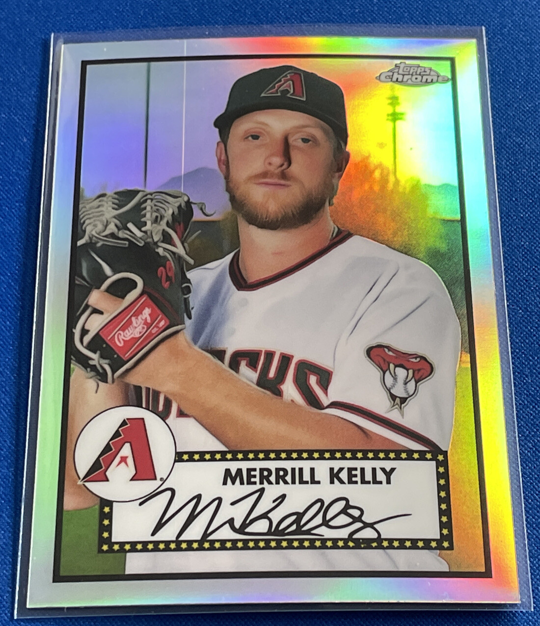 2021 Topps Chrome Platinum Anniversary - Refractor #372 Merrill Kelly ...