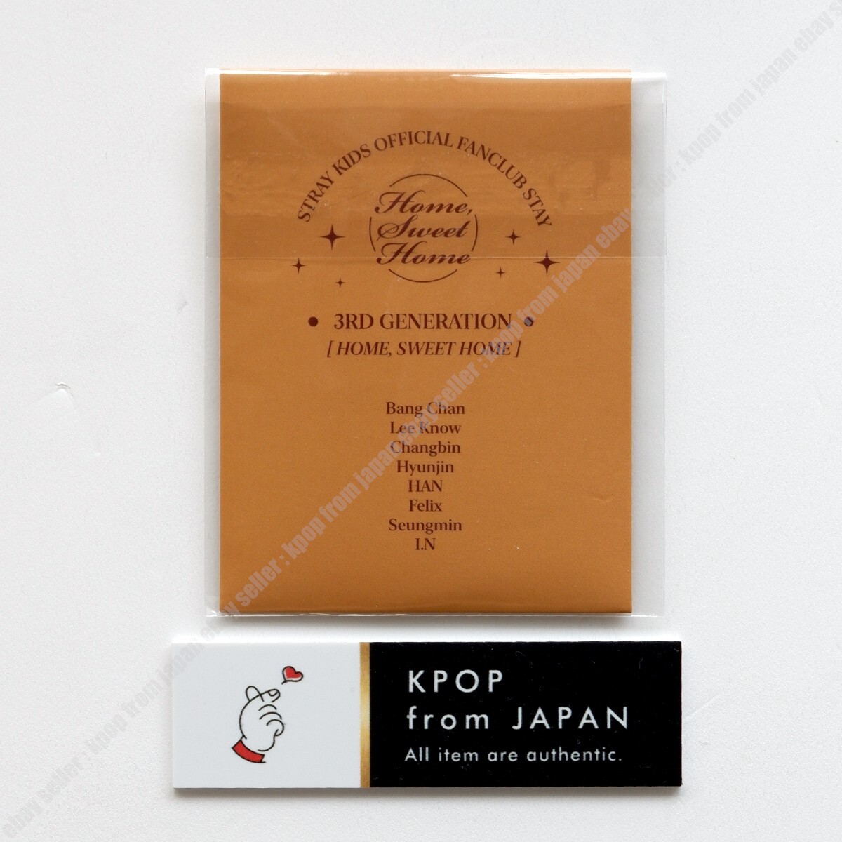 Stray Kids 3rd kit membership Welcome Kit set Official Fanclub SKZ STAY ...