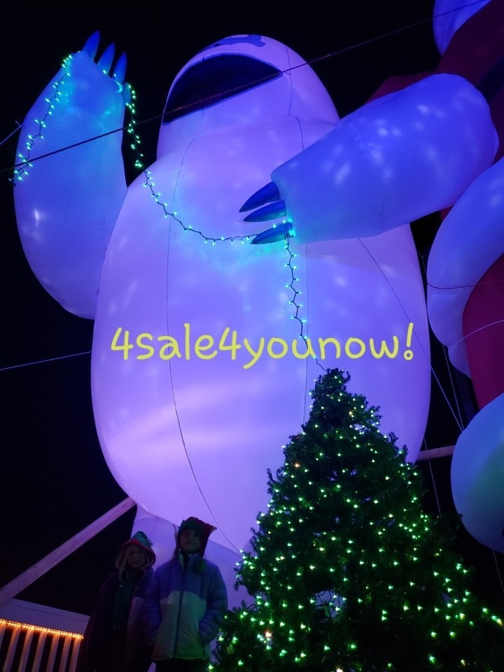 25' FOOT INFLATABLE BUMBLE THE ABOMINABLE SNOWMAN RUDOLPH CHRISTMAS ...
