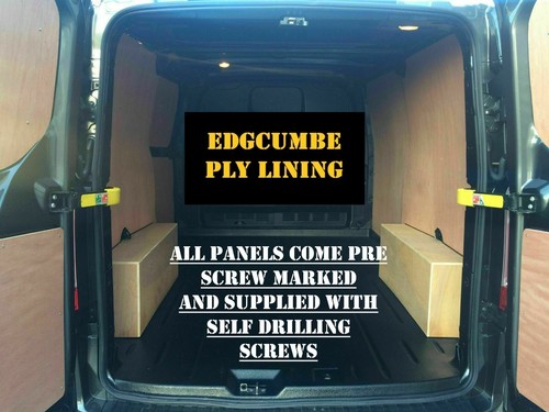 VAN PLY LINING Ford Transit Custom SWB no floor plyLining Kit FULL KIT ...