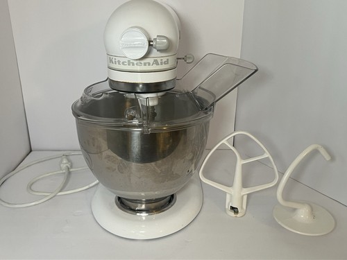 Kitchenaid Classic Mixer K45SS 4.5Qt Tilt Head Stand Mixer, White | eBay