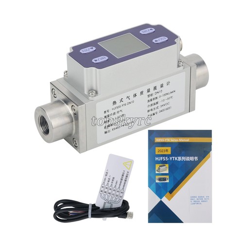 0-100L/min Flow Meter MEMS Thermal Gas Flow Meter Mass Flow Meter with ...