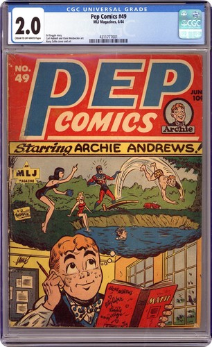 Pep Comics #49 CGC 2.0 1944 4311777001 | eBay