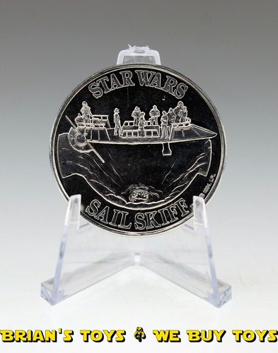 Vintage RARE Star Wars POTF Mail Away 1985 Category V Sail Skiff Coin ...