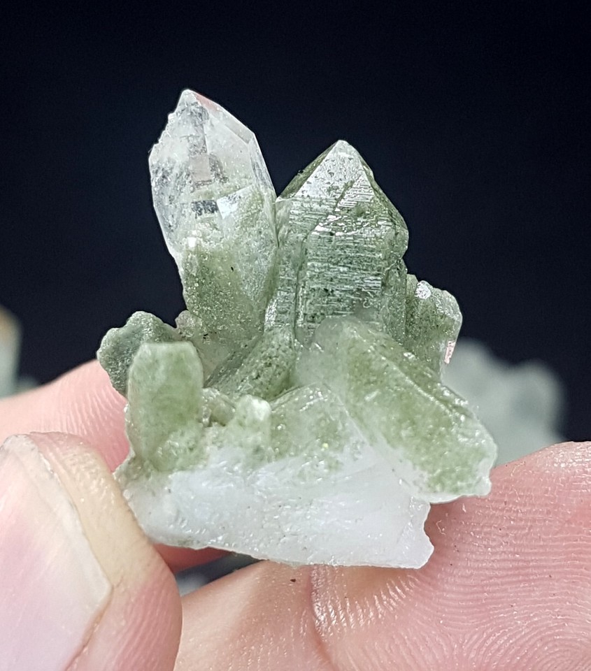 Natural Stunning Lot of Chlorite Quartz Crystals Specimens 14Pcs 1.4kg ...