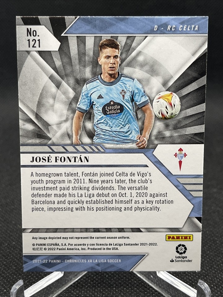 2021-22 Panini Chronicles XR LA LIGA Jose Fontan RC Rookie Card #121 ...