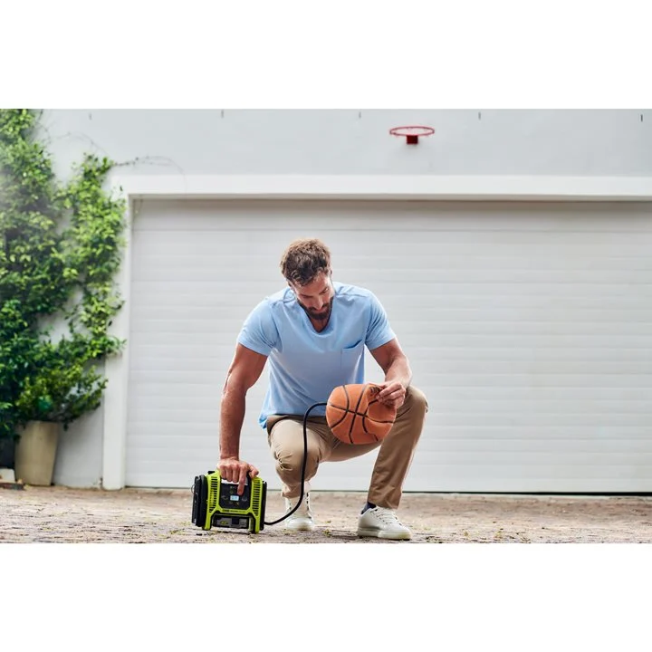 Ryobi R18MI-0 Battery Compressor 18V ONE+ 10.34 Bar High Pressure Kit ...