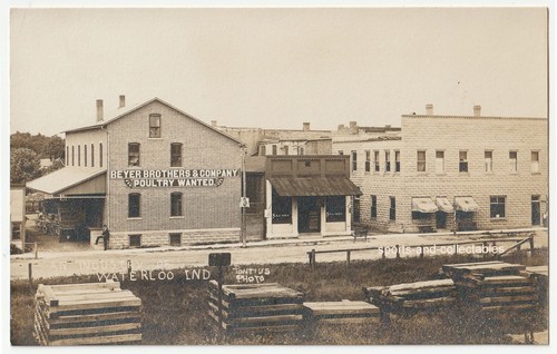Waterloo, Indiana - Beyer Bros. & Co / Saloon Buildings - c1910s ...
