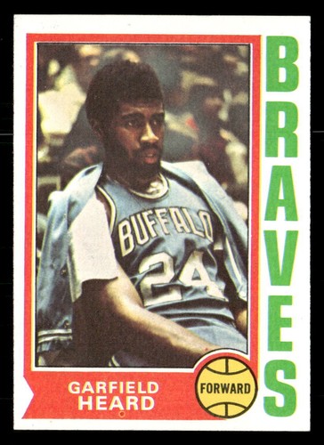 1974-75 Topps #44 Garfield Heard - EXCELLENT | eBay