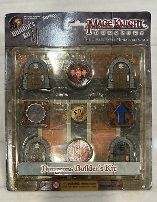 Mage Knight Dungeons Builders Kit 5th Level Hero; New & Sealed ...