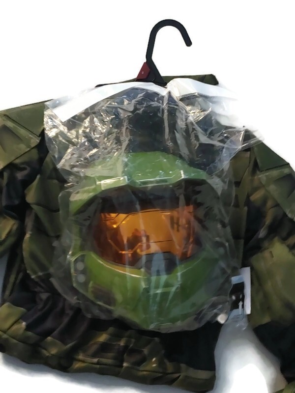 Halo Infinite Master Chief Muscle Kids Costume - Small (4-6) | eBay