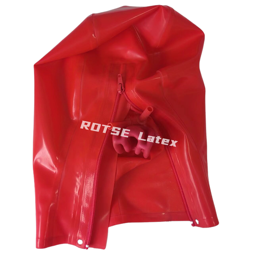 Sexy Latex Hood Mask with Long Nose and Teeth Gag Back Zip | eBay