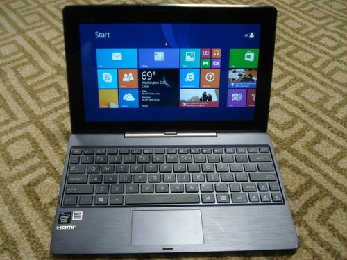 Very Nice Asus Transformer Book T100TA-C1-GR 64GB 10.1" Laptop/Tablet ...