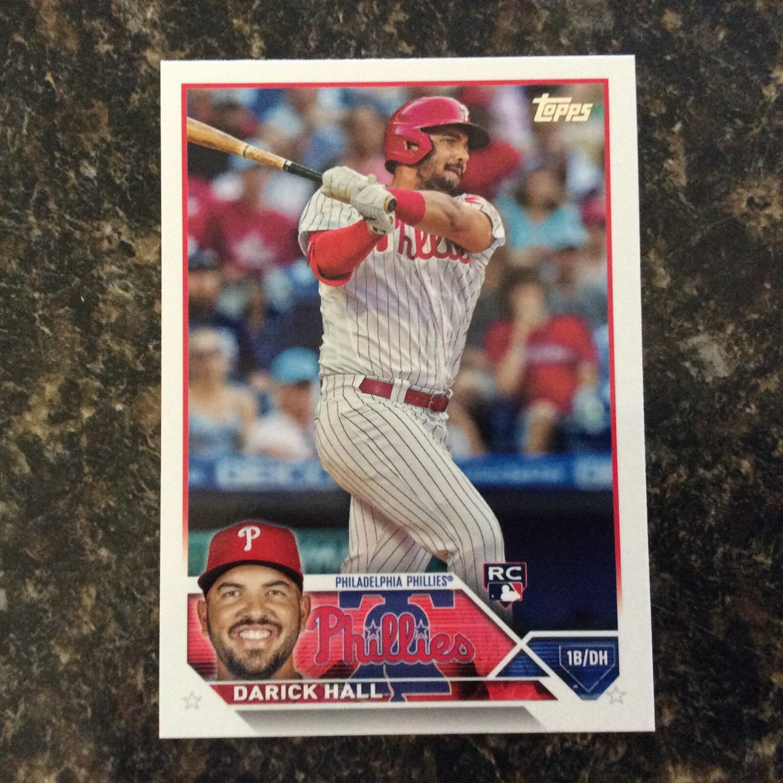 2023 Topps Series 1 #209 Darick Hall Philadelphia Phillies Rookie | eBay
