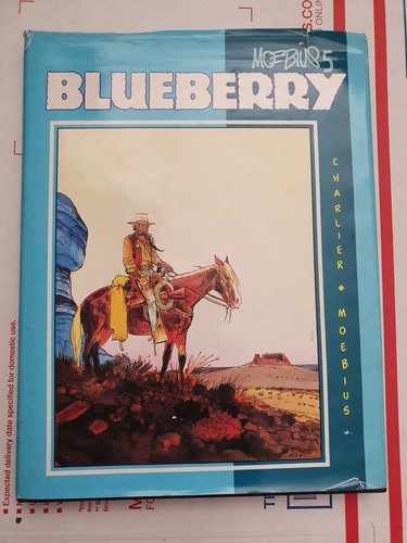 Signed Moebius 5 Blueberry Charlier 1990 Graphitti 492/1500 HC Heavy ...