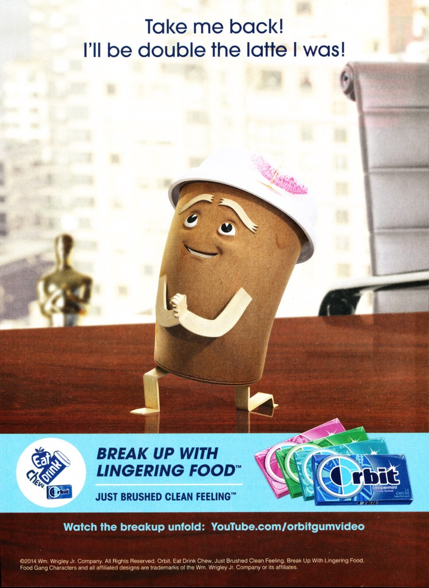 Orbit Commercial Quotes Amazon.com : Orbit Sugarfree Gum, Mint Variety