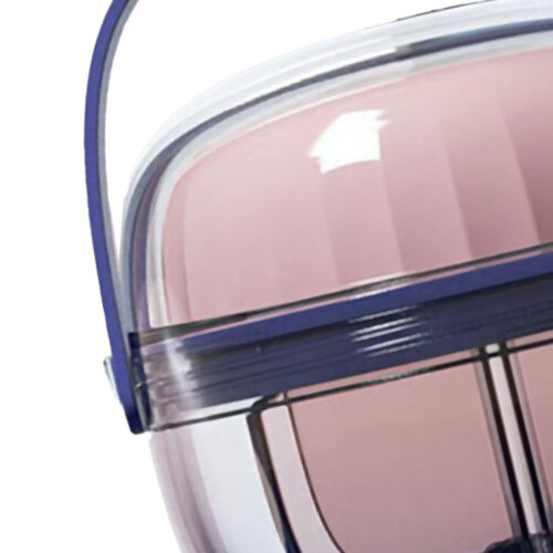 Portable Medicine Tablets Box Rotating Vitamins Dispenser for Long ...