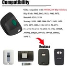 2-4Pack 10 Dip For Stanley 310MHz Garage Door Opener Remote Control ...