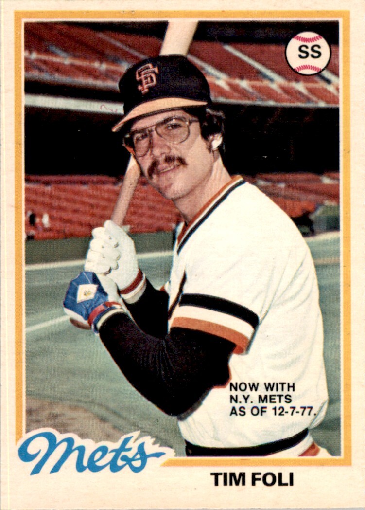 1978 O-Pee-Chee Baseball Tim Foli New York Mets #169 | eBay
