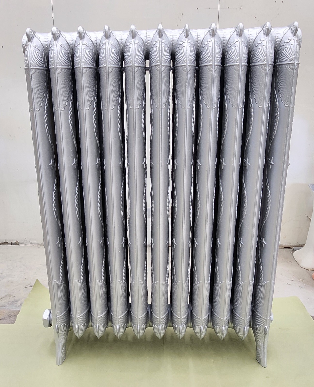 Victorian Radiator Cast Iron hot water steam antique heating star rope ...