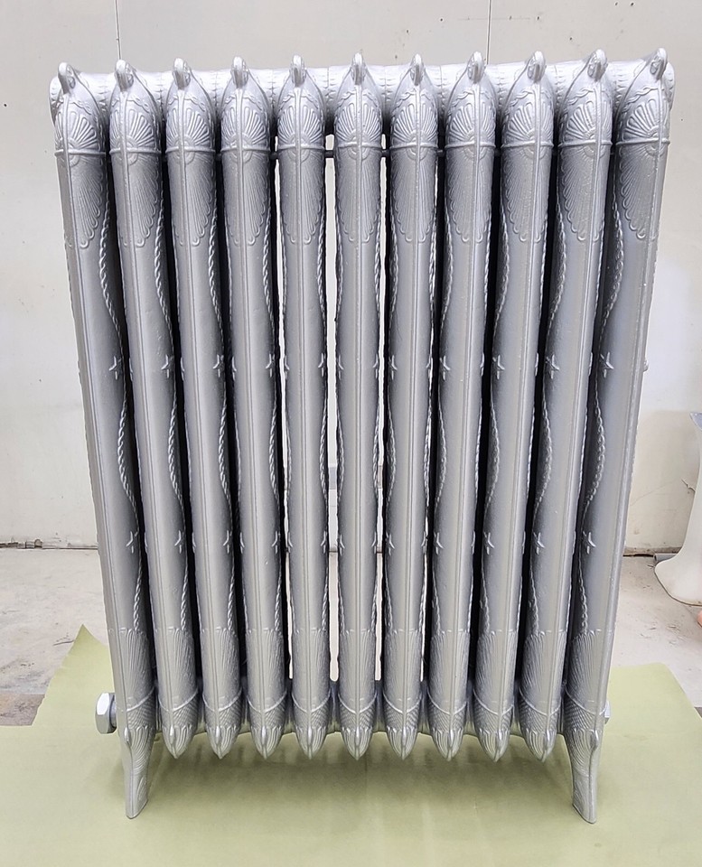 Victorian Radiator Cast Iron hot water steam antique heating star rope ...