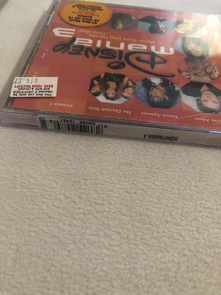 DISNEY - Disneymania 3 - CD - **BRAND NEW/STILL SEALED** 50086124879| eBay