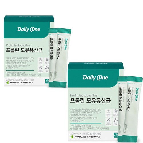 2Pack Probiotics Proline Lactobacillus Stick 프롤린 모유유산균,DailyOne | eBay